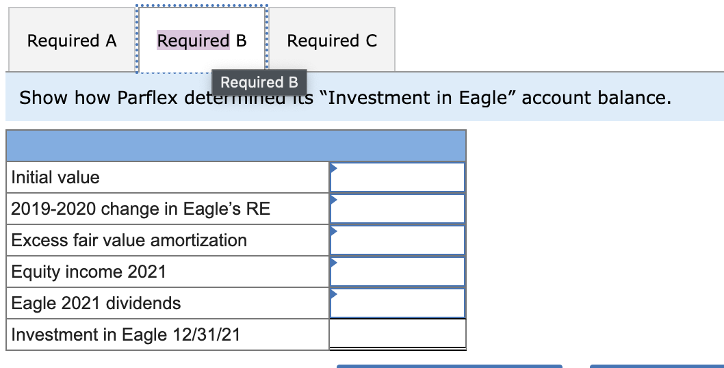 Solved On January 1, 2019, Parflex Corporation exchanged | Chegg.com