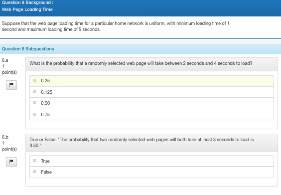 Solved Question 6 Background Web Page Loading Time Suppose | Chegg.com Solved Question 6 Background Web Page Loading Time Suppose | Chegg.com