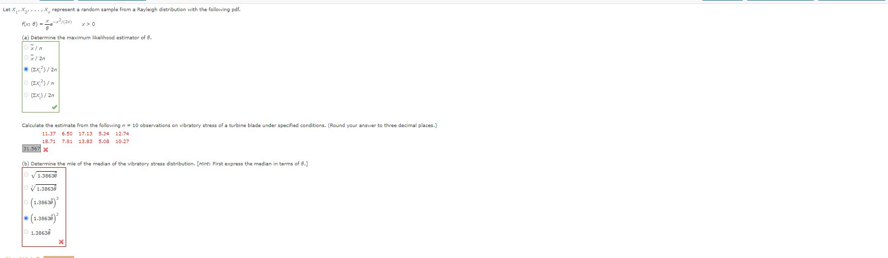 Solved Let X1,X2,…,xn represent a random sample from a | Chegg.com