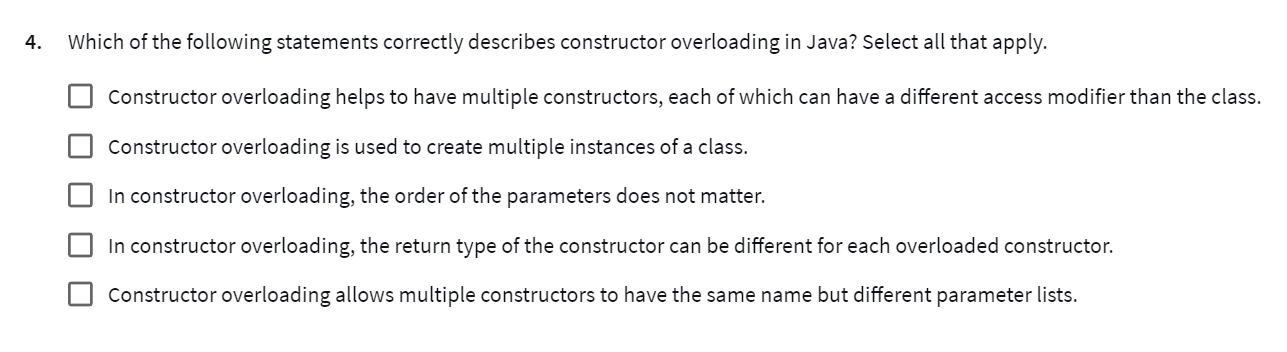 Solved Which of the following statements correctly describes | Chegg.com