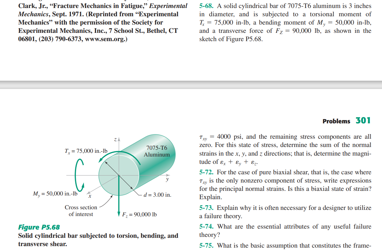 In Problem 4-8, the shaft is made of AISI 4620 (Hot | Chegg.com