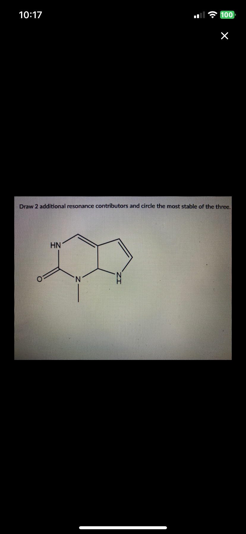 Solved draw 4 additional resonance contributors and circle | Chegg.com