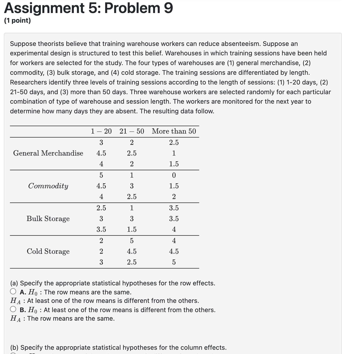 Solved Assignment 5: Problem 9 (1 point) Suppose theorists | Chegg.com