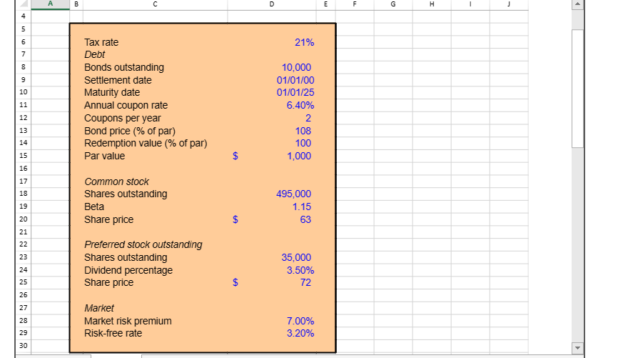 Solved Please answer all blank cells in formulas. No hard | Chegg.com Solved Please answer all blank cells in formulas. No hard | Chegg.com
