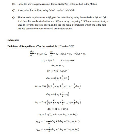 Solved - 1. Pendulum Oscillation Modelling Consider the | Chegg.com