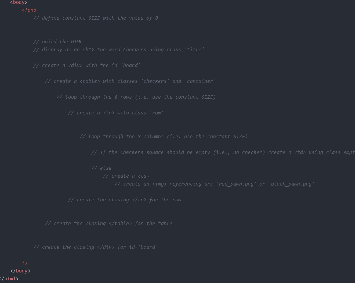 Solved In the , inside the escaping to PHP do the | Chegg.com