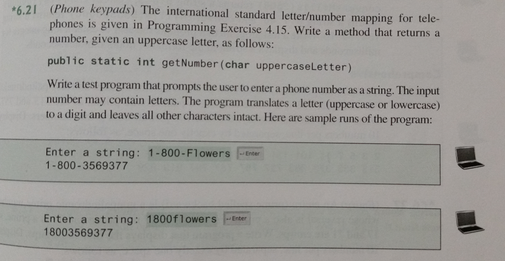 Solved 6.21 (Phone keypads) The international standard | Chegg.com