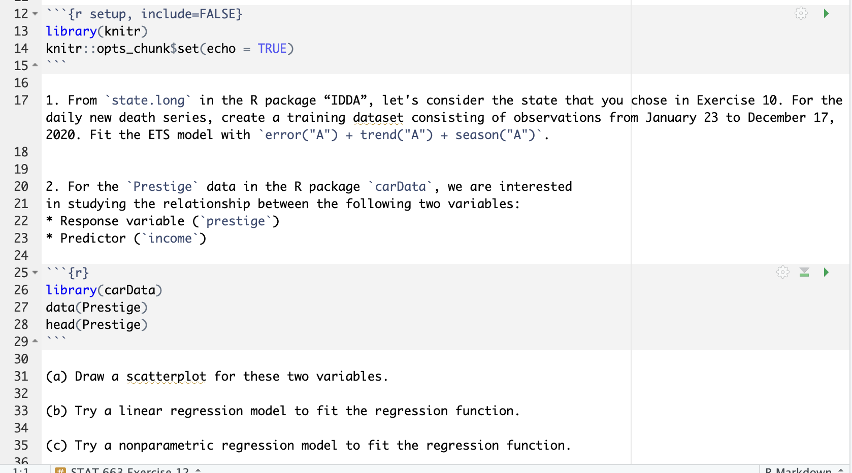 Solved Please post the code using R/R markdown. Thanks!1. | Chegg.com