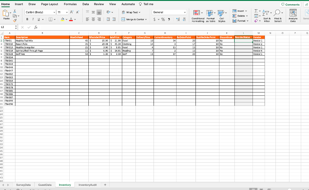 Solved Since the IFS function is new to Excel, it is | Chegg.com