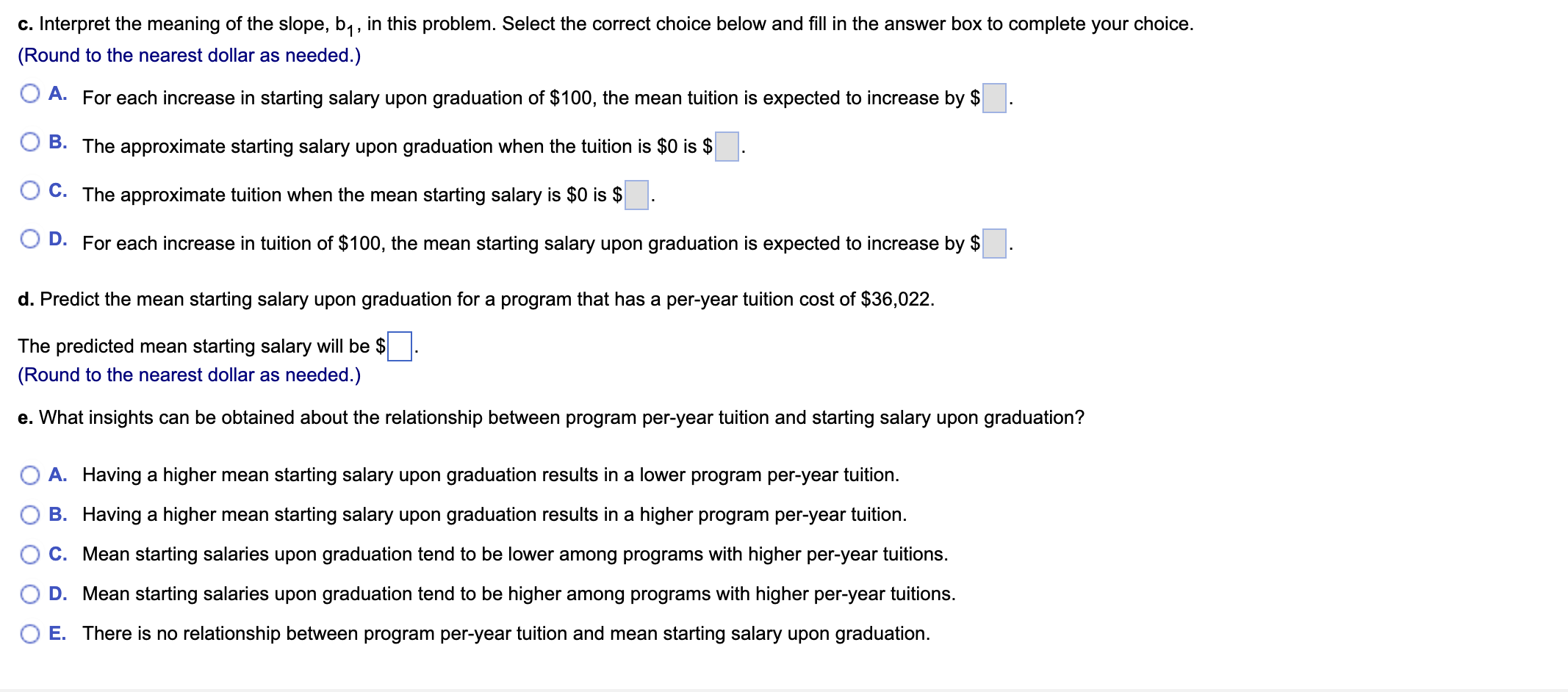 Solved Click the icon to view the data on program per-year | Chegg.com