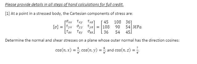 Solved Please provide details in all steps of hand | Chegg.com