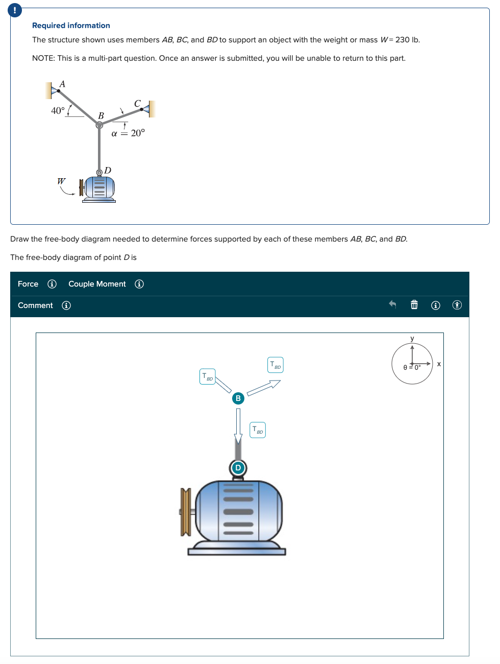 Solved Required information The structure shown uses members | Chegg.com