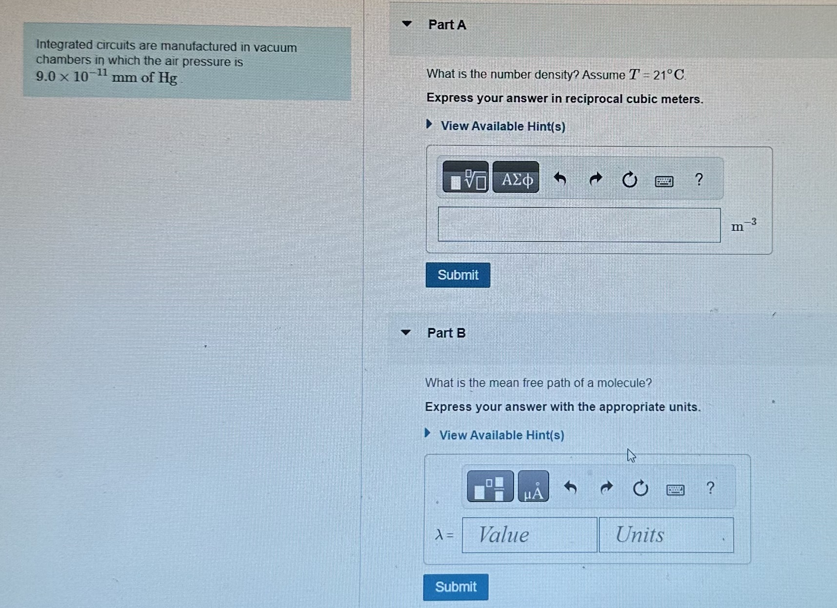 Solved Integrated circuits are manufactured in vacuum | Chegg.com