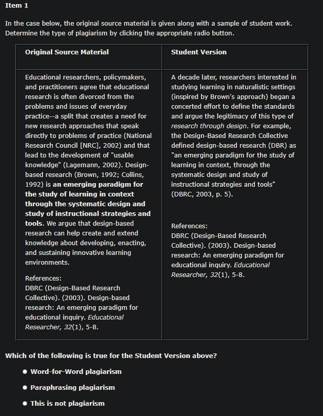 Solved Item 1 In the case below, the original source | Chegg.com