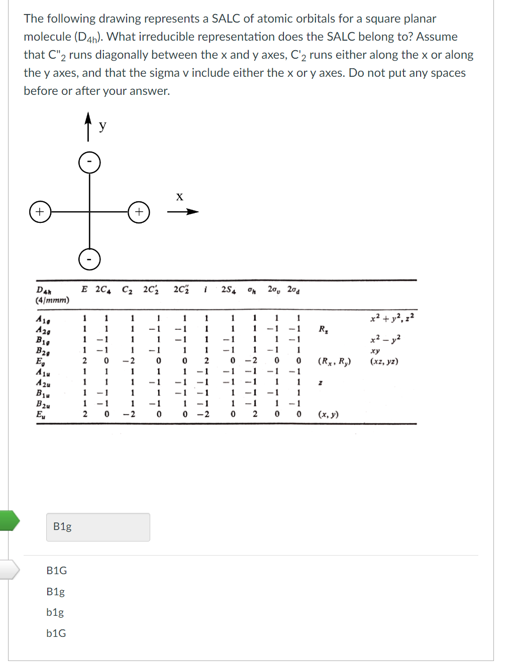 Solved The square planar complex [Rh(CN)(Cl)(Br)(F)]3− is | Chegg.com
