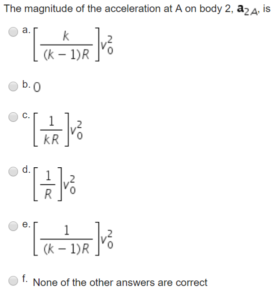 Solved The figure below shows a rigid body, 2, with a | Chegg.com