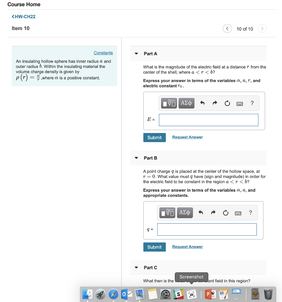 Solved Course Home KHW-CH22 Item 10 10 of 10 〉 Constants | Chegg.com Solved Course Home KHW-CH22 Item 10 10 of 10 〉 Constants | Chegg.com