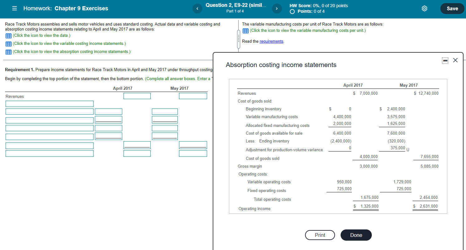 Solved Homework: Chapter 9 Exercises Question 2, E9-22 | Chegg.com