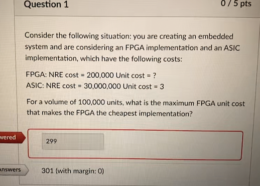 Solved FPGA question, can you please show how to get to the | Chegg.com