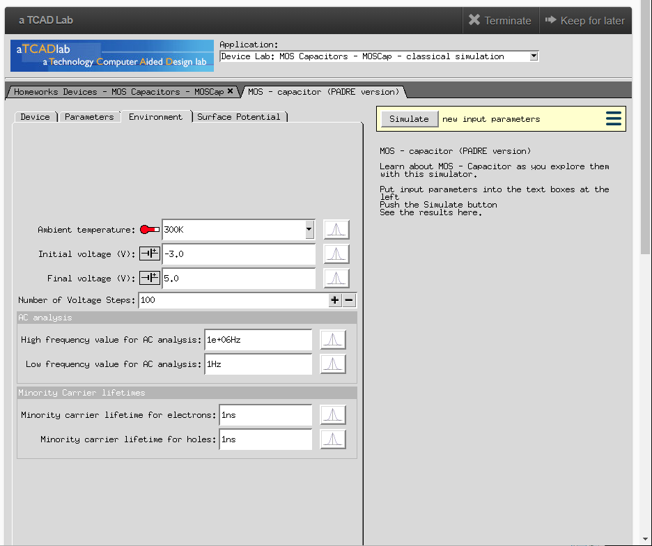 a TCADlab a Technology Computer Aided Design lab | Chegg.com