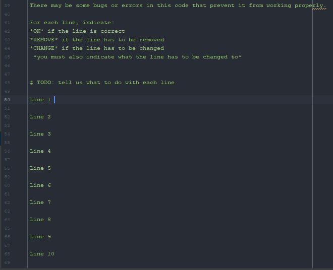 Solved Here is the code for copy: from typing import | Chegg.com