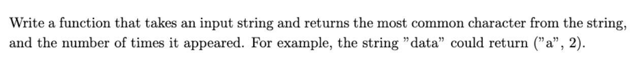 Solved Write A Function That Takes An Input String And 6411