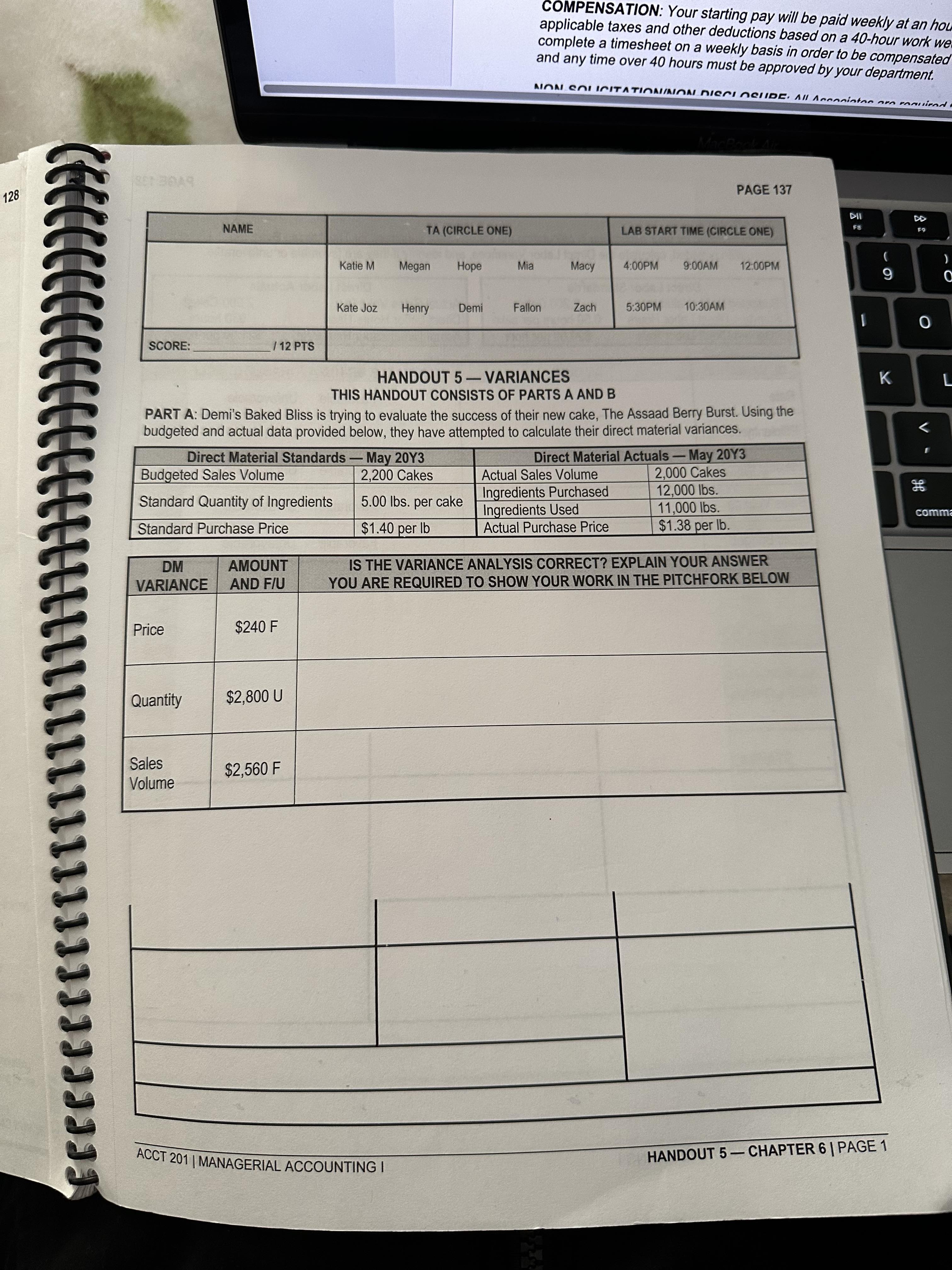 COMPENSATION: Your starting pay will be paid weekly | Chegg.com