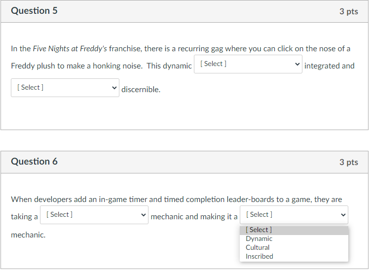Solved The answer choices for #5 are "is" or "is not" The | Chegg.com
