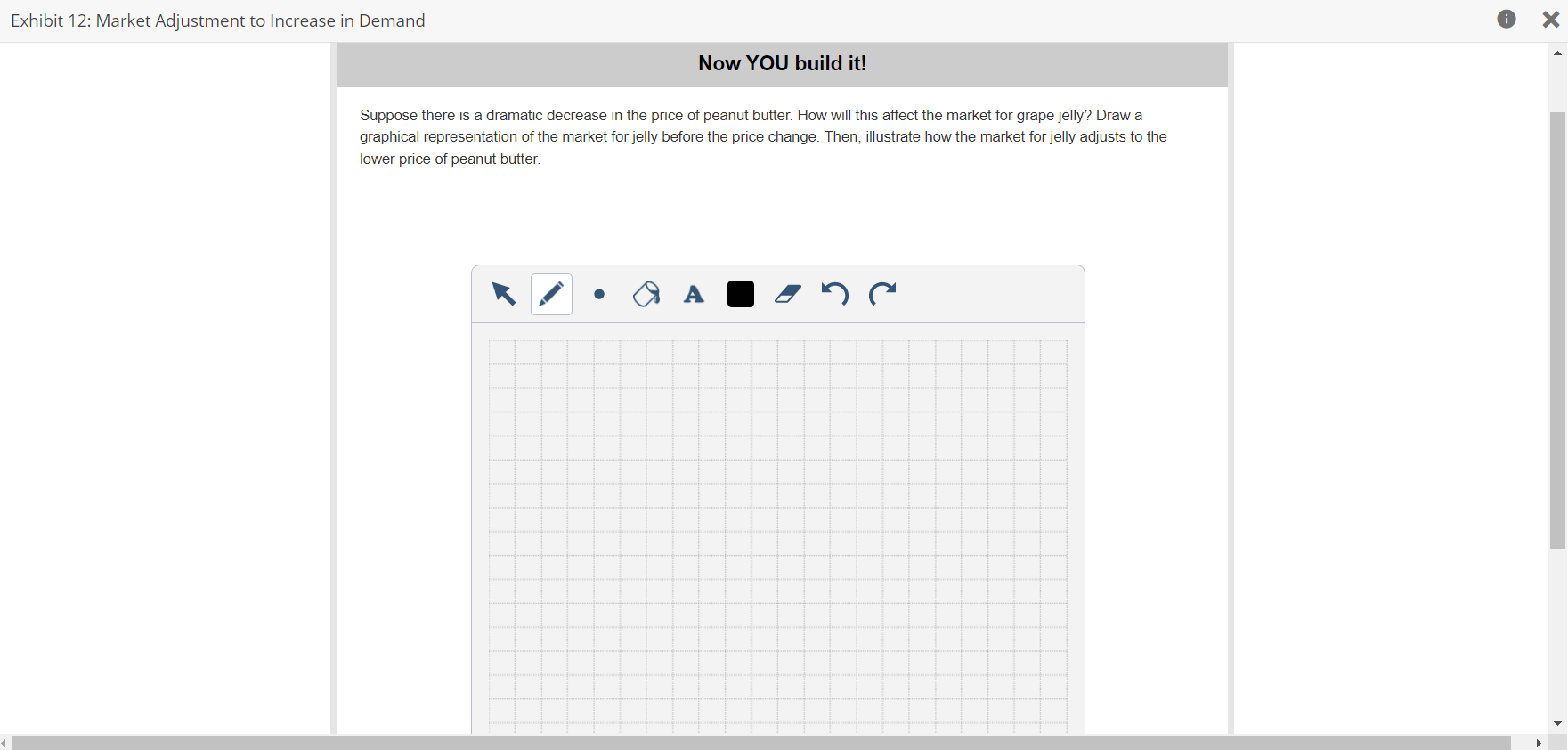 Solved Exhibit 12 Market Adjustment To Increase In Demand Chegg
