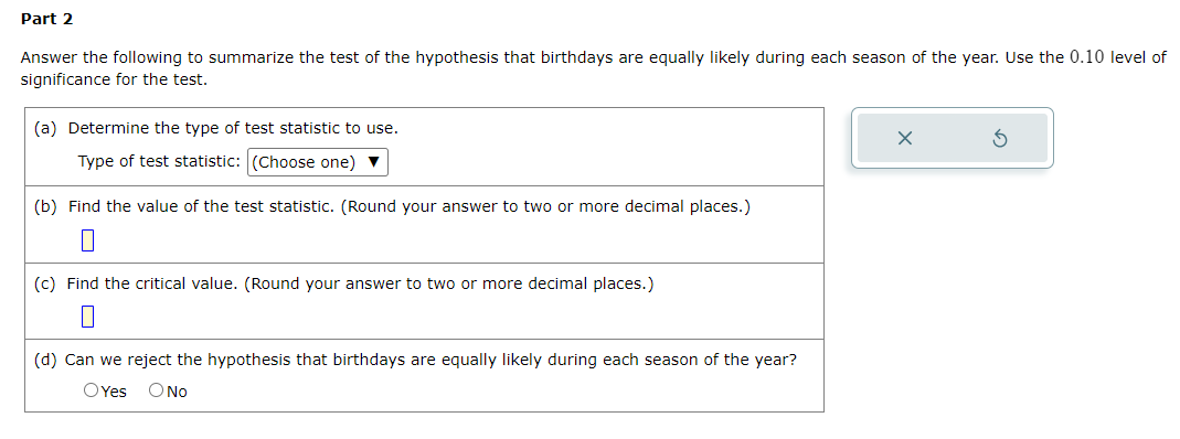 Solved \r\nFill in the missing values in the table. Round | Chegg.com