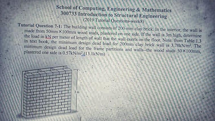 Solved School of Computing, Engineering & Mathematics 300733 | Chegg.com
