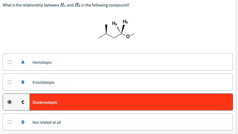 Solved What is the relationship between Ha and Hb in the | Chegg.com