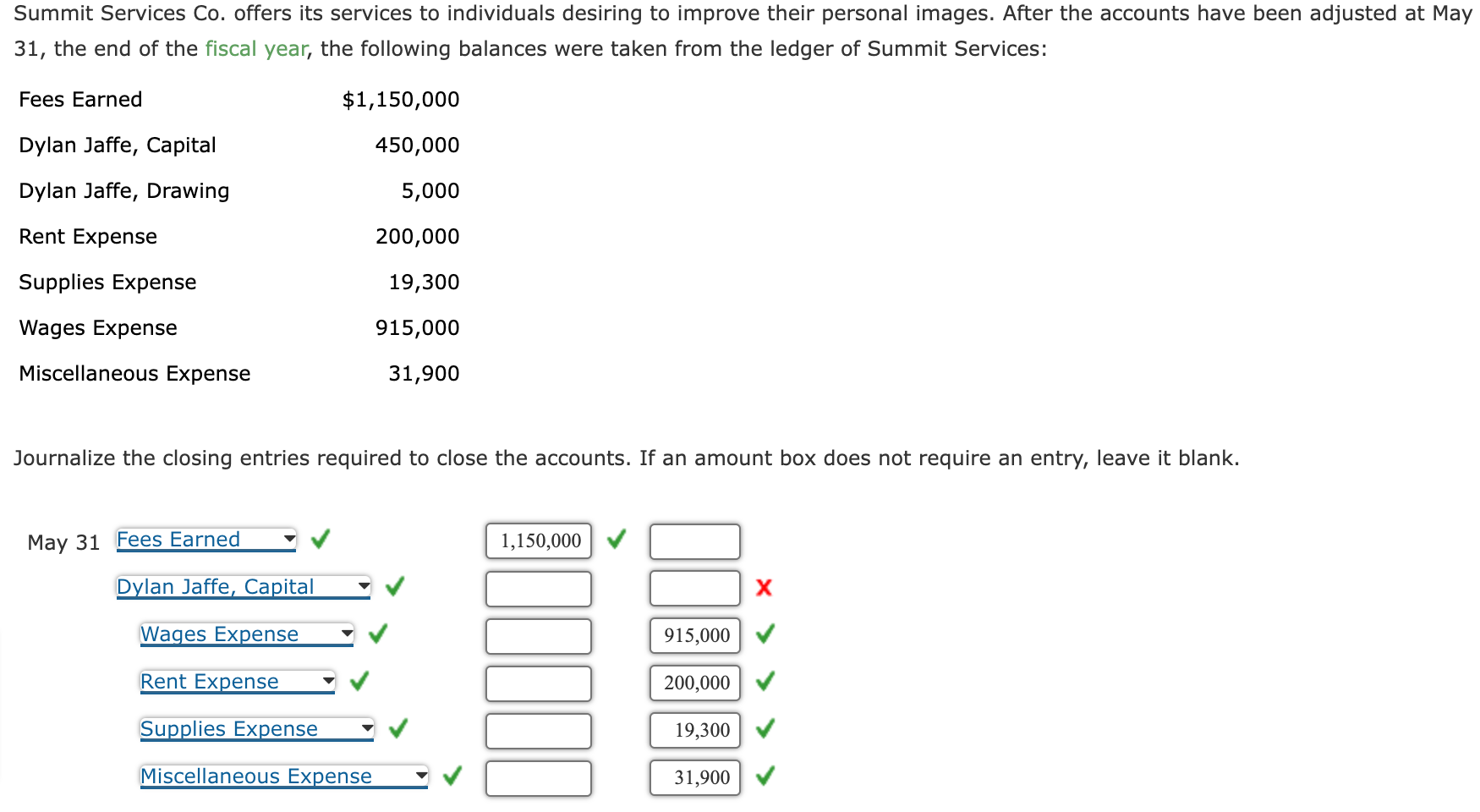 Solved Summit Services Co. offers its services to | Chegg.com