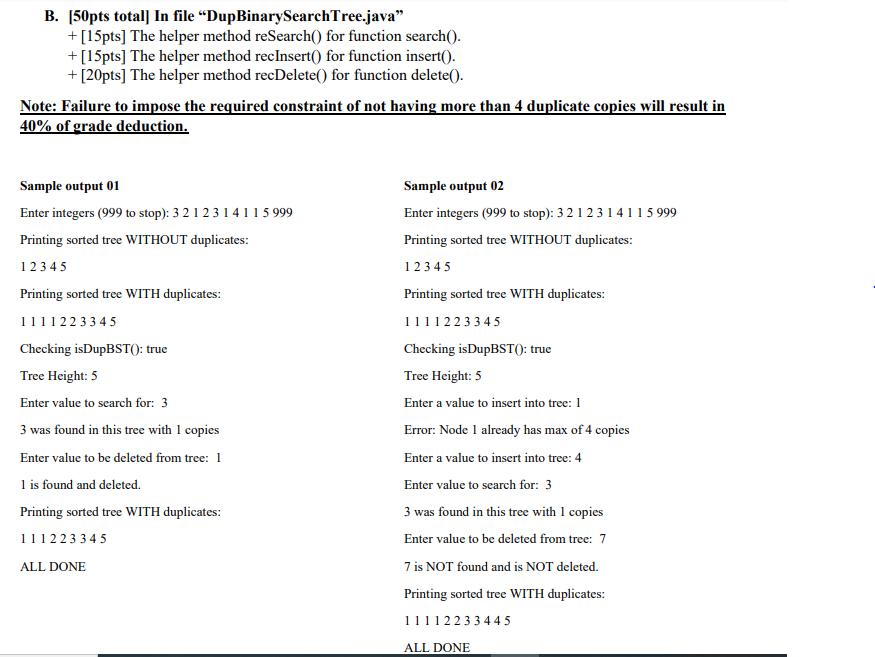 Solved The programming Language is JAVA. An answer ASAP | Chegg.com