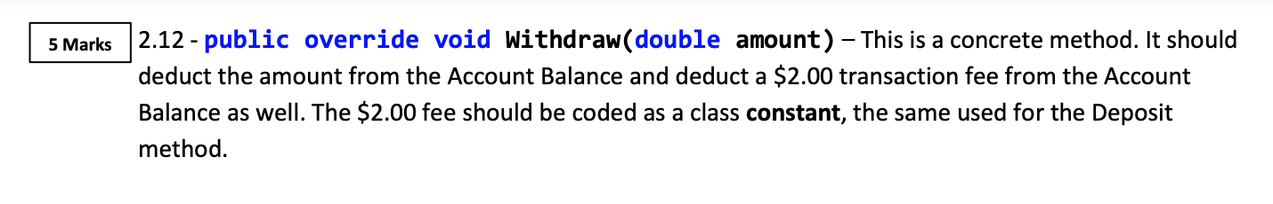 You will be creating a Windows Application that will | Chegg.com