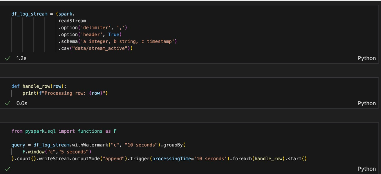 Solved Consider the following stream processing logic and | Chegg.com