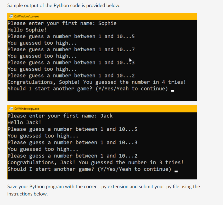Solved For this assignment, you will be using IDLE to write | Chegg.com