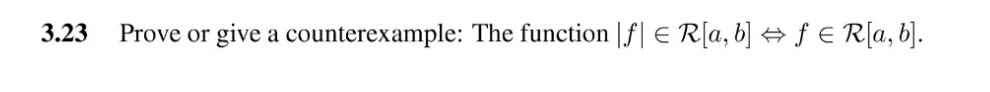 Solved 3.23 Prove or give a counterexample: The function | Chegg.com
