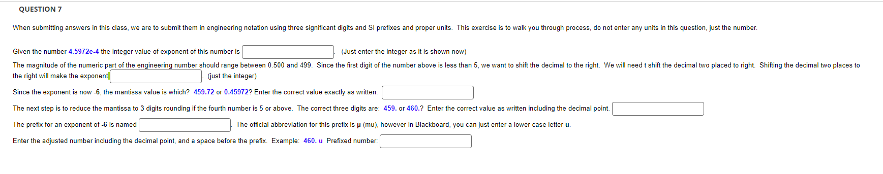 Solved Given the number 4.5972e-4 the integer value of | Chegg.com