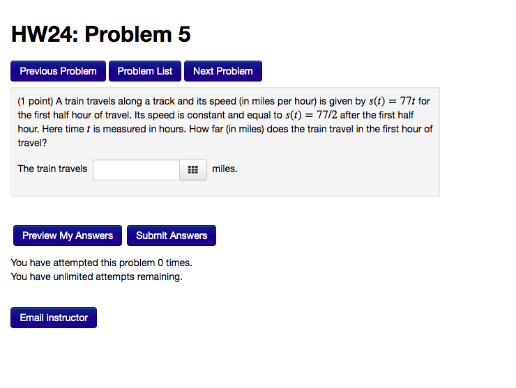 Solved HW24: Problem 5 Problem ListNext Problem Previous | Chegg.com