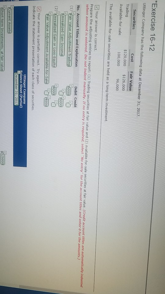 Solved Your answer is partially correct. Try again. | Chegg.com
