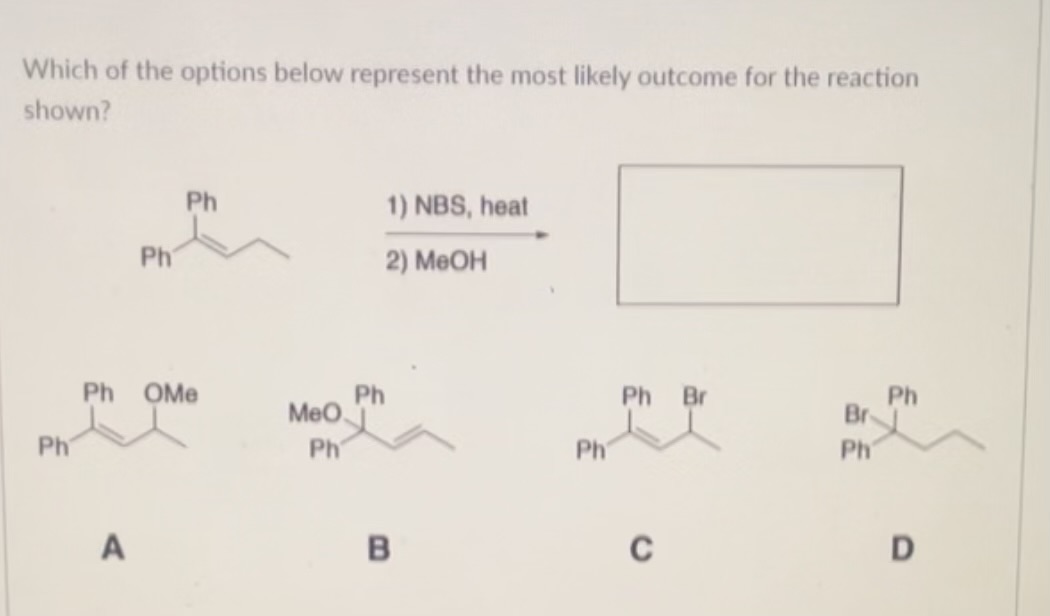 Which of the options below represent the most likely | Chegg.com