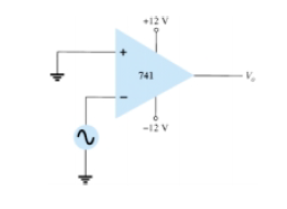 Solved The following circuit has a 1Vpp sinusoidal signal as | Chegg.com