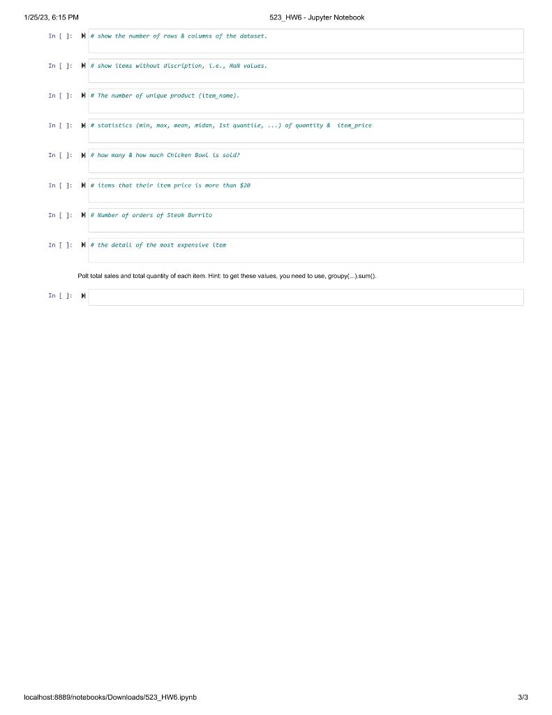 Solved 12523615pm 523 Hw6 Jupyter Notebook Q1 Pandas 