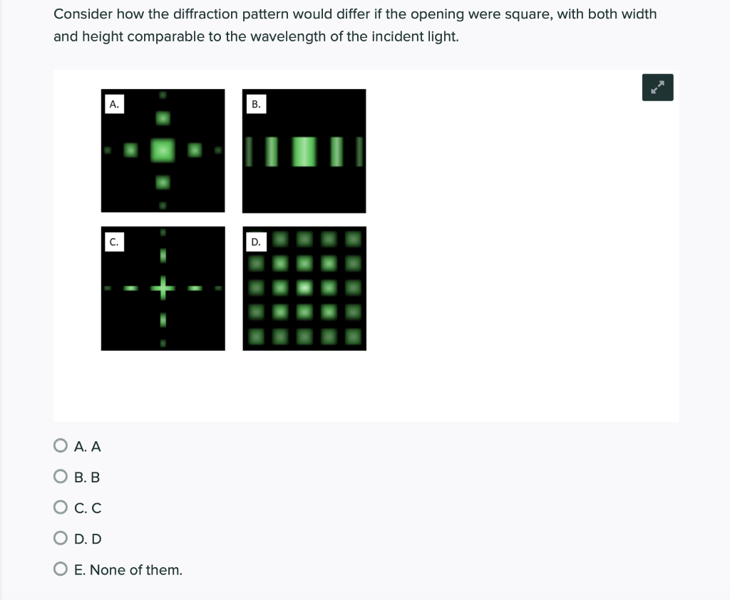 Solved Q4 Single-slit diffraction 1 Point Single-slit | Chegg.com