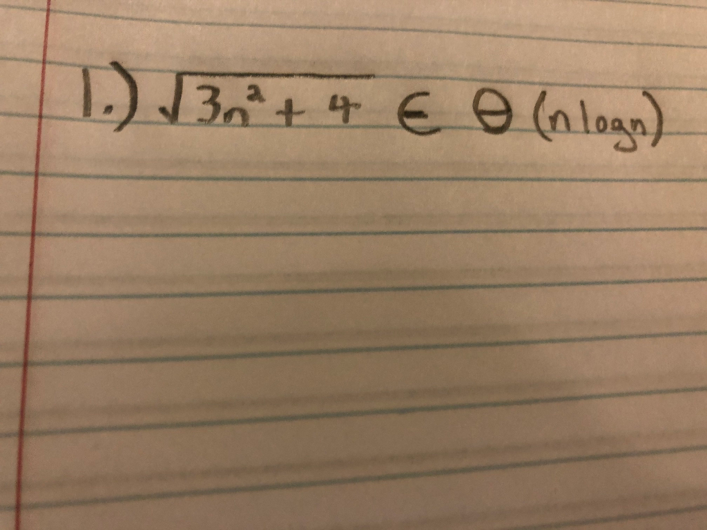 Solved Prove or Disprove using Limits. If proven by limits, | Chegg.com