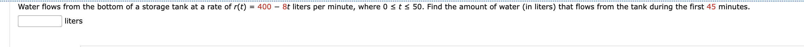 Solved liters | Chegg.com