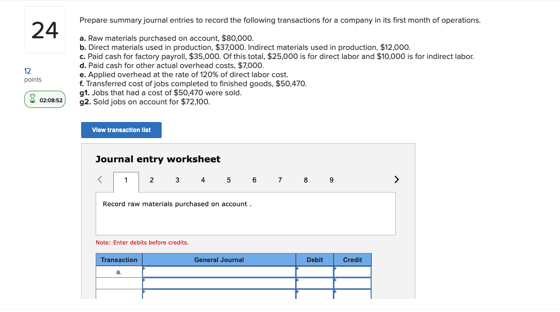 Solved Prepare summary journal entries to record the | Chegg.com