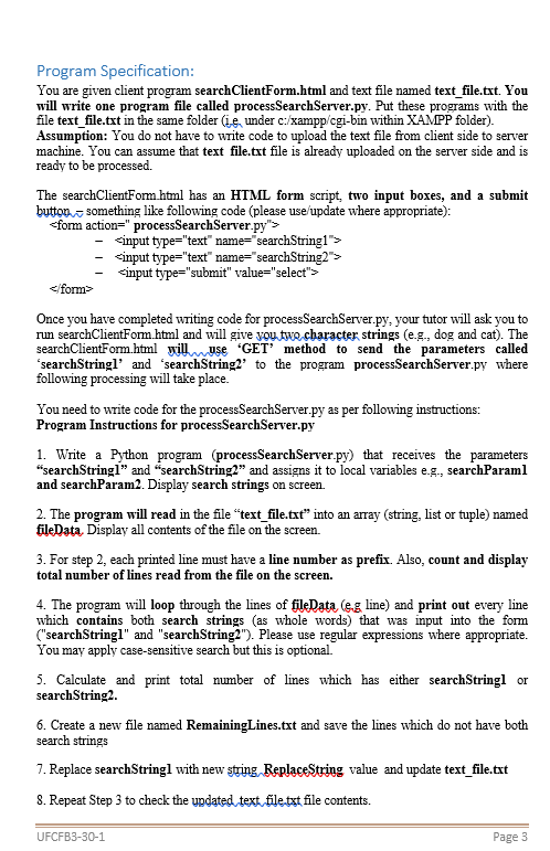 Solved Program Specification: You are given client program | Chegg.com