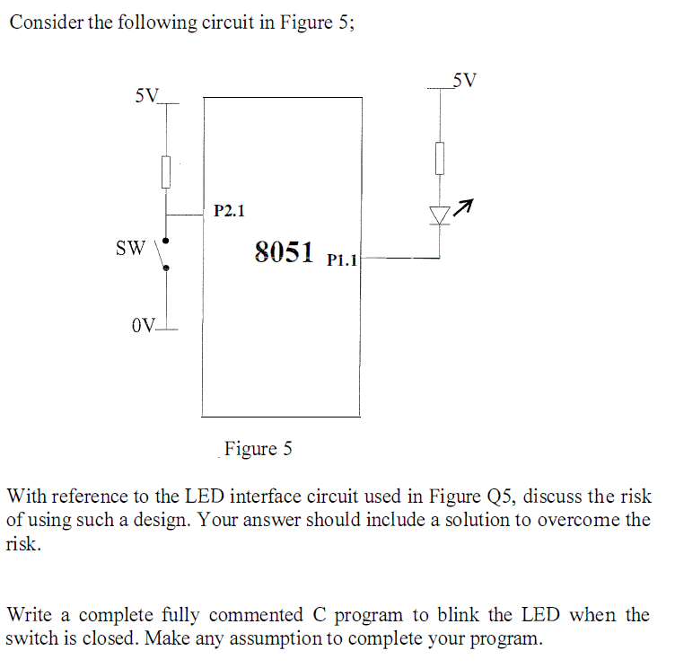 Solved Consider the following circuit in Figure 5; Figure 5 | Chegg.com